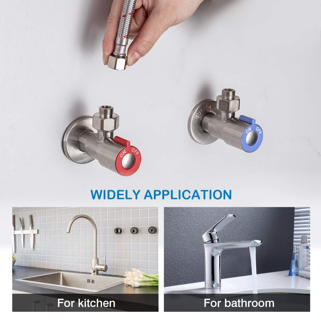 Faucet Hose Adapter, Water Hose Adapter WEWE Hose Fittings Female to ...